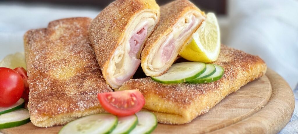 Recept za pohane palačinke sa šunkom i sirom - Family Welcome